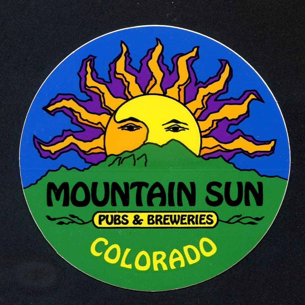 1 Mountain Sun Brewery Brewery Sticker Boulder, CO | eBay