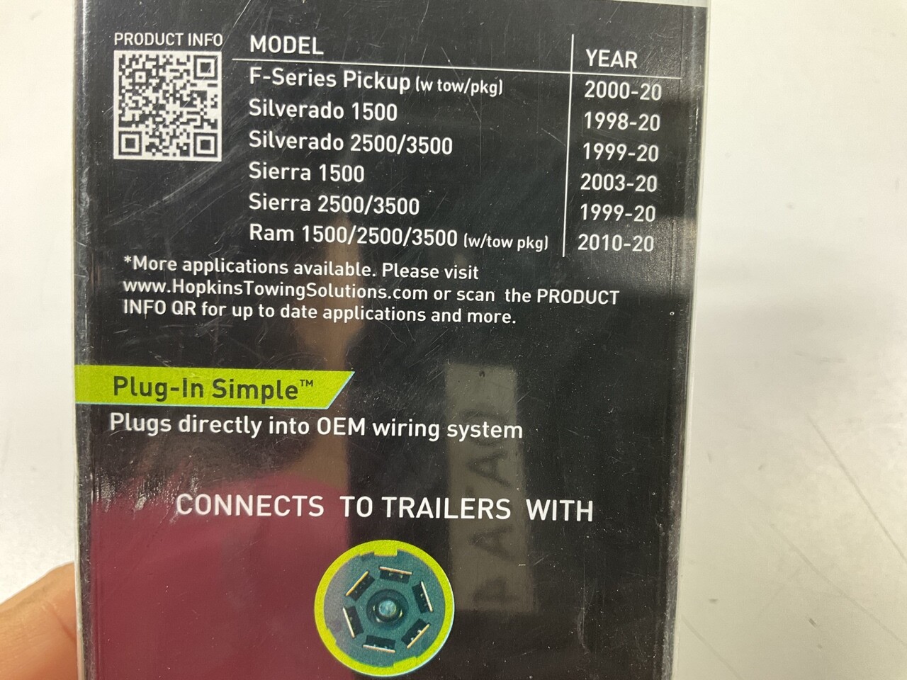 Hopkins Towing Solution 40940 Trailer Wire Connector - 7 Blade | eBay