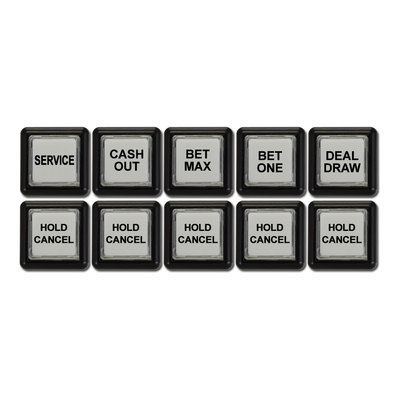 IGT Button Set Game King Upright 17 or 19" LCD 12V LED (New) ** Free ...