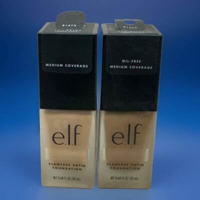 e.l.f. Elf Flawless Satin Finish Foundation 220 Beige New Sealed ~ 2 ...