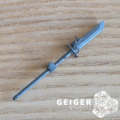 Warhammer 40K Grey Knight Bits | Terminator | Nemesis Force Halberd (G ...