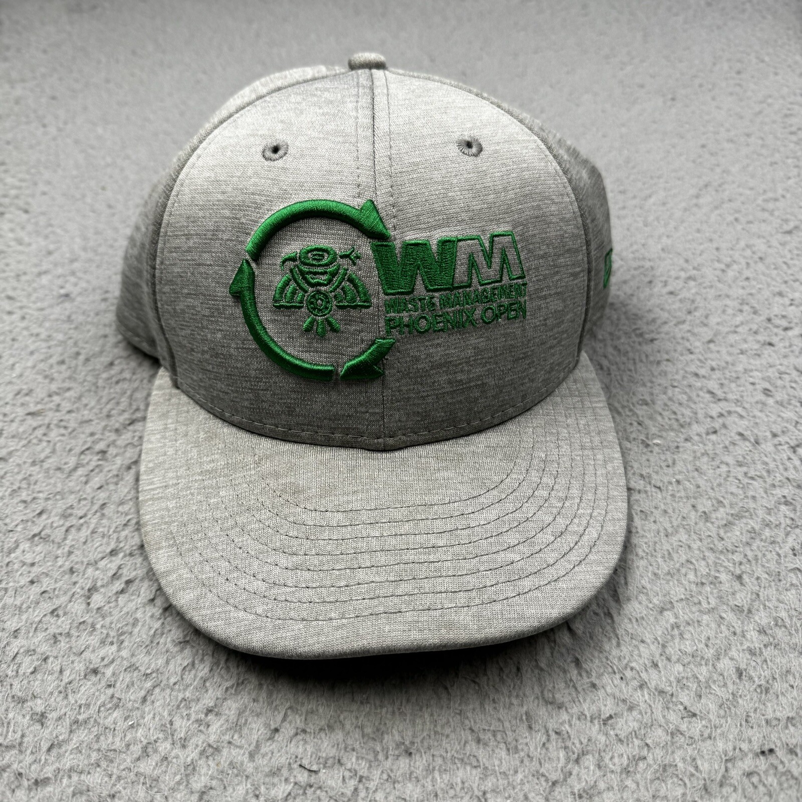 WM PHOENIX OPEN Hat Cap Mens OSFM Gray New Era Waste Management PGA ...