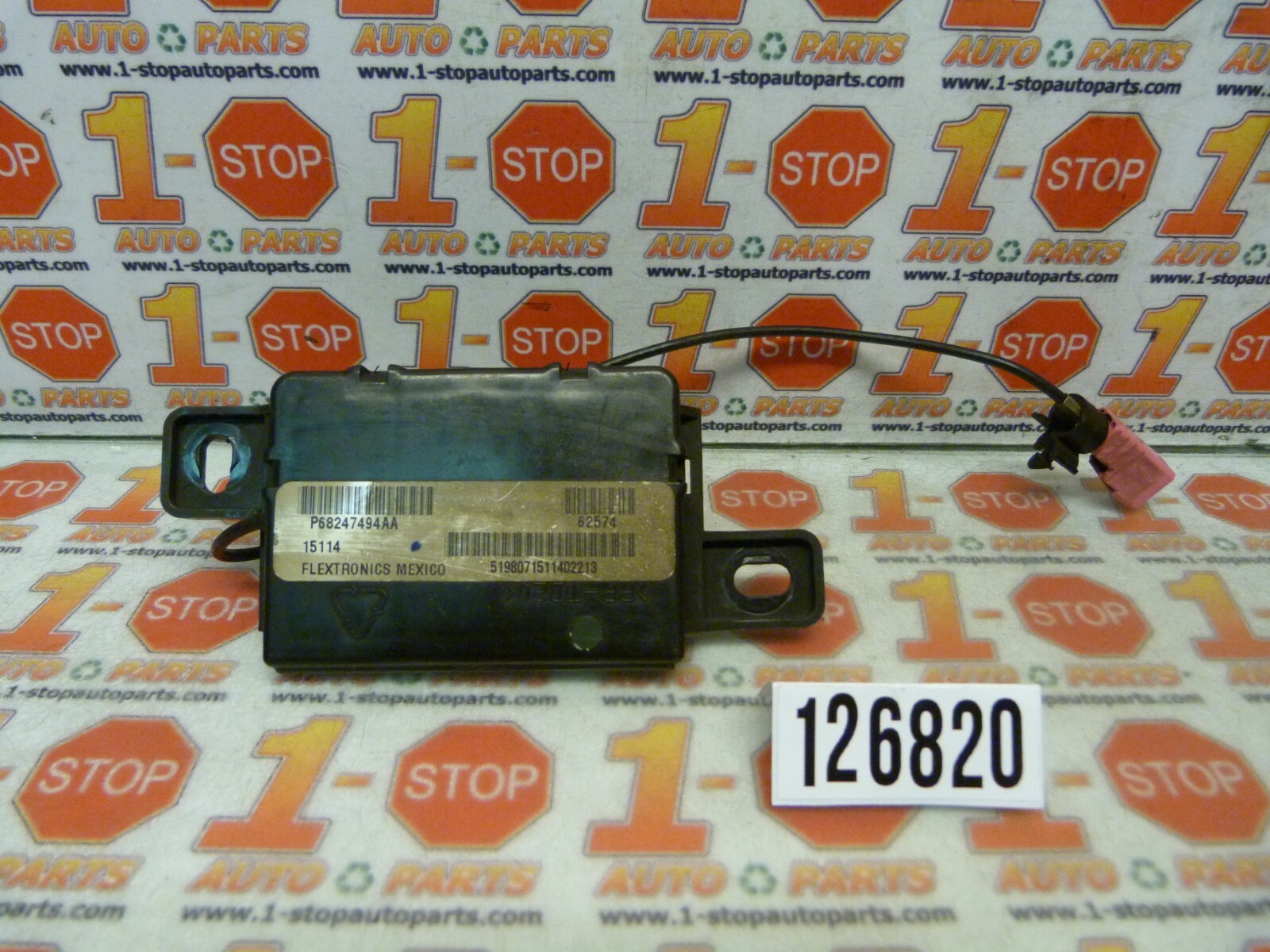 2016 16 FIAT 500X REMOTE KEYLESS ANTENNA MODULE 68247494AA OEM | eBay