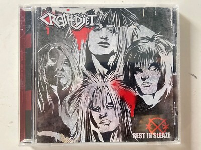 CRASHDIET - Rest In Sleaze ~ Rare Import CD 2005 ~ Dave Lepard GLAM ...
