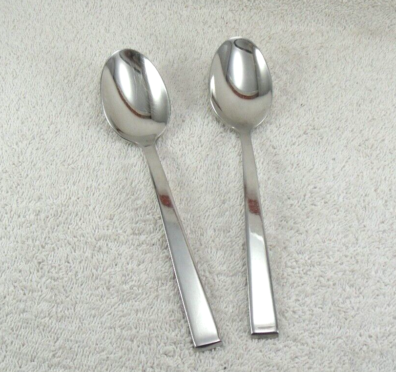 Meridian Soup Spoon Lot of 2 Dansk 18/10 Glossy Stainless Flatware | eBay