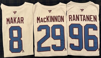 Colorado Avalanche Reverse Retro Lake Tahoe T-shirts Makar MacKinnon ...