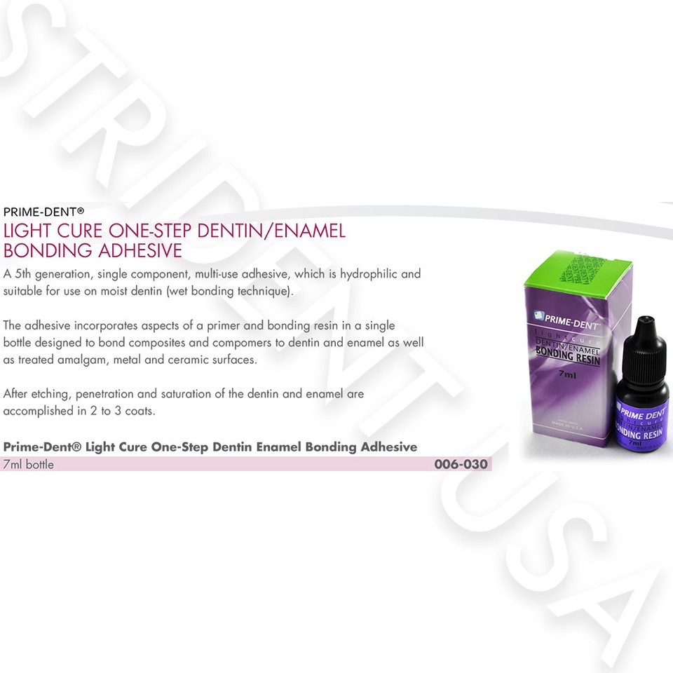 Prime Dent One Step Dentin Enamel Bonding Adhesive - 7 ML Bottle | eBay