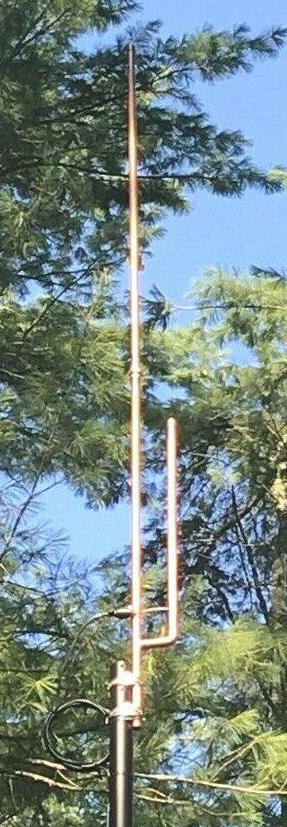 2meter/70cm J pole Dual Band Collapsible Copper J-Pole Antenna FREE ...