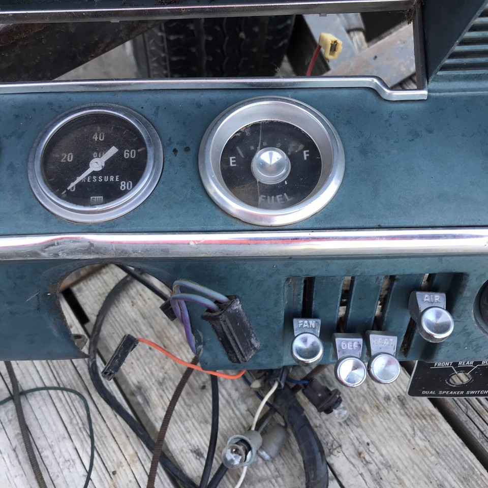 1961 1962 Chevrolet Dash Assembly Impala Bel Air Biscayne - Free ...