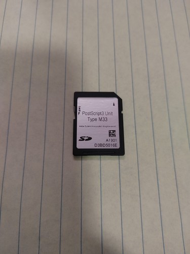 Ricoh Postscript 3 Unit M33 for Ricoh MP C2504ex C3004ex C3504ex C4504ex C6004ex | eBay