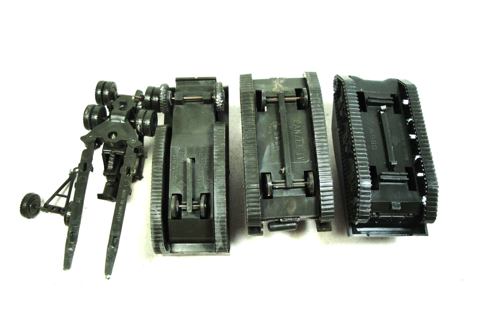 Roco HO MINITANKS DBGM #120 US Army WWII 155mm M1 Long Tom Tank Train ...