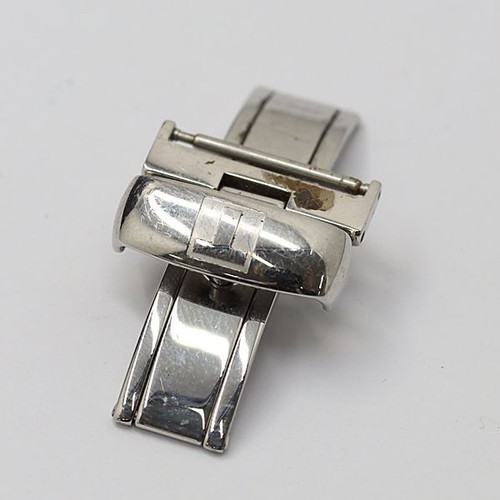 TISSOT Genuine Clasp Men's Watch Band Bracelet Parts Silver Color 18mm ...