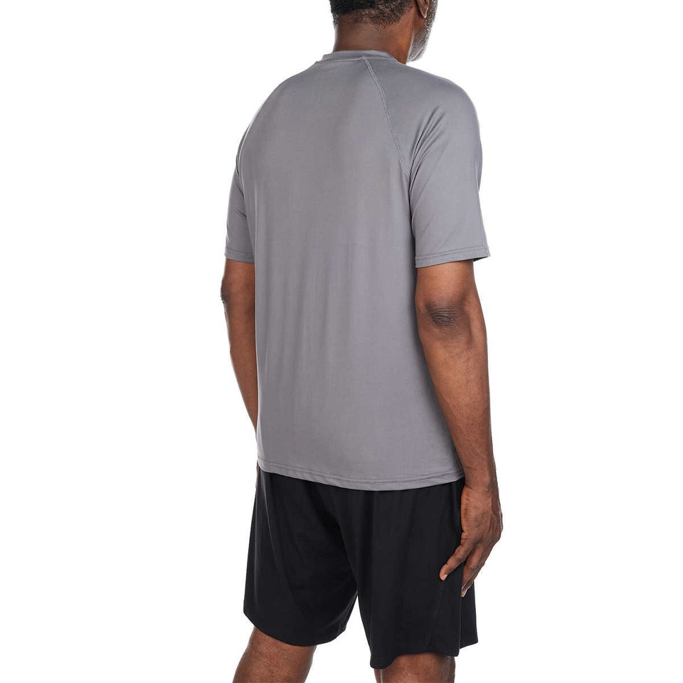 Glacier Performance Men's UPF 30 Moisture Wicking Short Sleeve T-Shirts ...