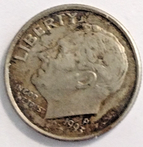 #023 USA 1993-P Roosevelt Dime 10C VF Cond Set in Wrap Vintage ...