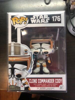 Clone commander Cody # 176 - STAR WARS Funko Pop! Vinyl ⭐Vaulted | eBay