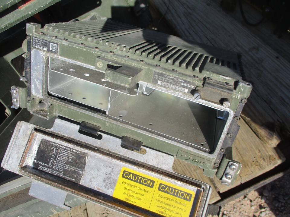Used Display ONLY Non-Functioning Blue Force Tracker BFT System w/HMMWV ...