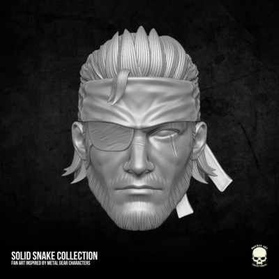 Solid Snake v2 Metal Gear Solid for GI Joe Classified or other action ...