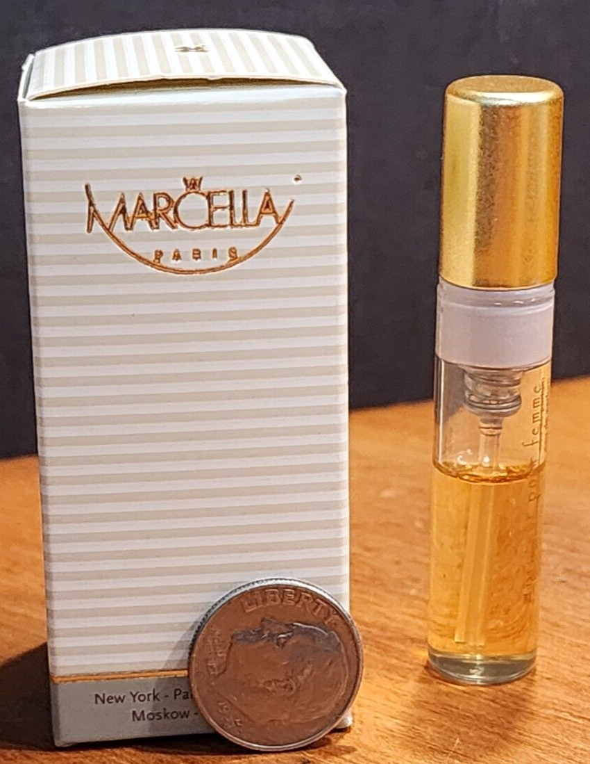 lot of 2 Rare Vintage Marcella PRIMEUR POUR FEMME Sample Parfum Perfume ...