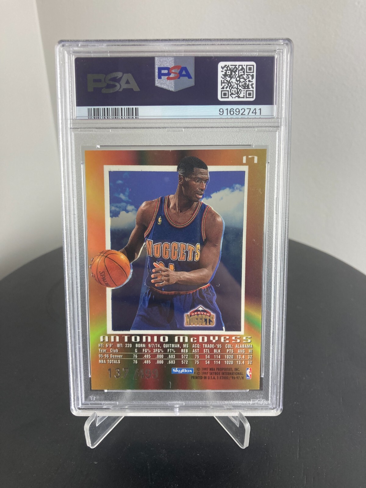 1996-97 Skybox E-X2000 - Antonio McDyess #17 Credentials /499 for sale online | eBay