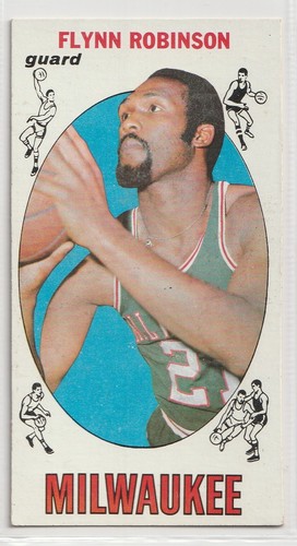 1969-70 Topps NBA Basketball #92 Flynn Robinson Milwaukee Bucks | eBay