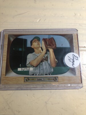 Bill Tuttle Detroit Tigers 1955 Bowman Baseball Card #35 | eBay