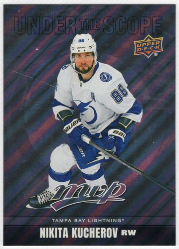 2024-25 UPPER DECK MVP NHL UNDER THE SCOPE CARD - US-7 Nikita KUCHEROV ...