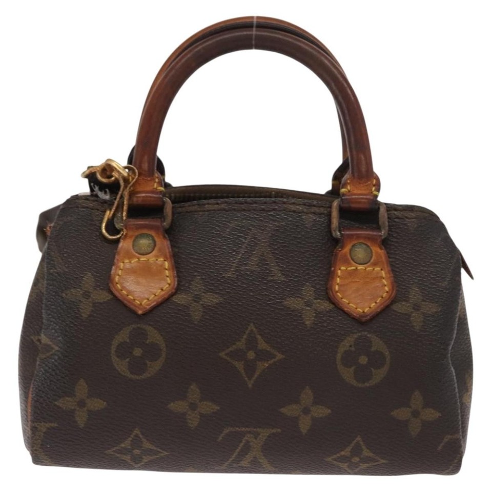 LOUIS VUITTON Monogram Mini Speedy Hand Bag M41534 LV Auth 160115 | eBay