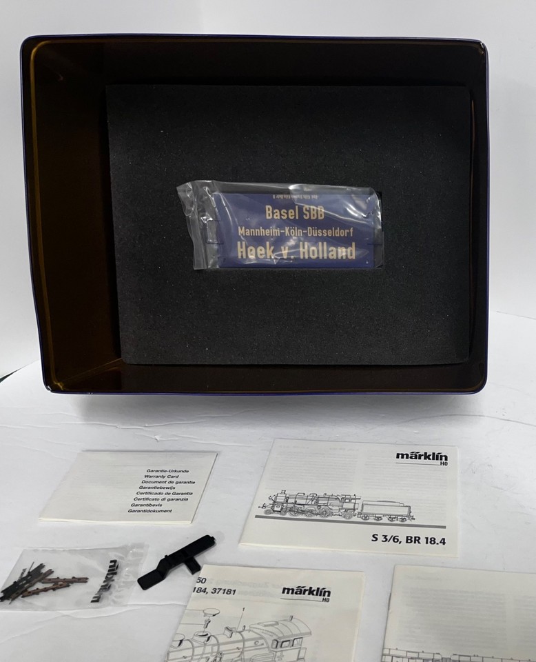 Marklin HO 26750 DRG 75 YEARS RHEINGOLD SET IN TINPLATE BOX | eBay