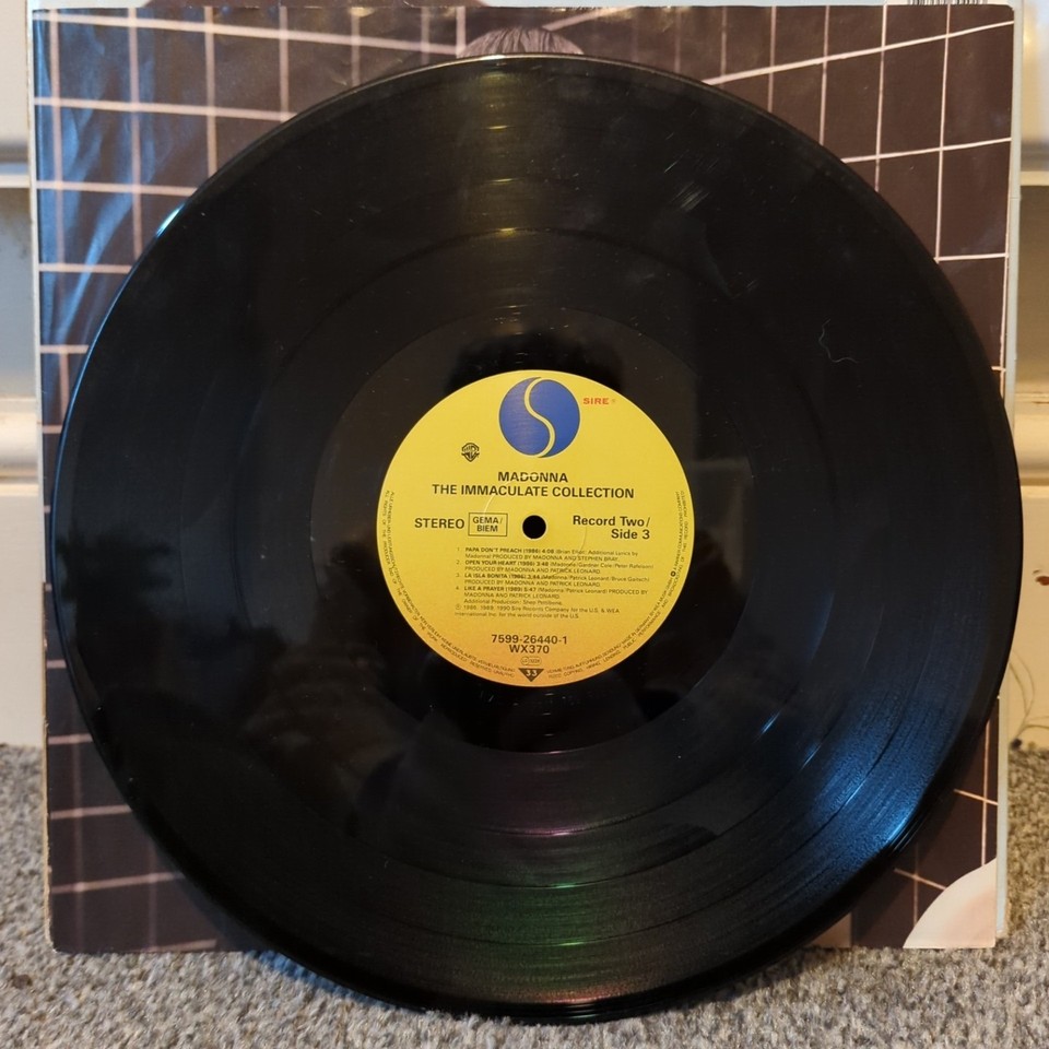 Madonna The Immaculate Collection Vinyl LP | eBay UK