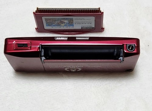 Nintendo GameBoy Micro 20th Anniversary Edition Famicom Color Console ...