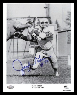 Jacob Green Autographed Signed 8x10 Photo Seattle Seahawks MCS Holo ...
