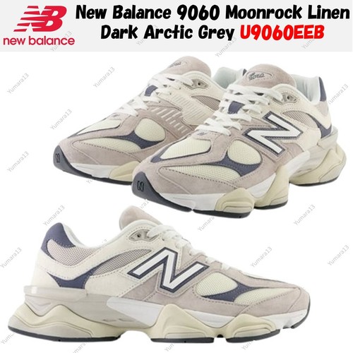 New Balance 9060 Moonrock Linen Dark Arctic Grey U9060EEB Men's Size | eBay