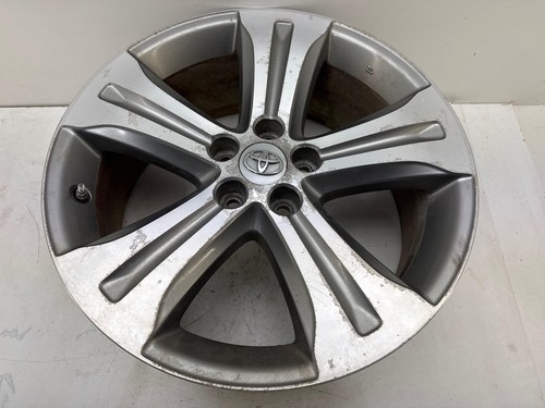 Wheel 19x7-1/2 Alloy 5 Spoke Gray Inlay Fits OEM TOYOTA HIGHLANDER 08 ...
