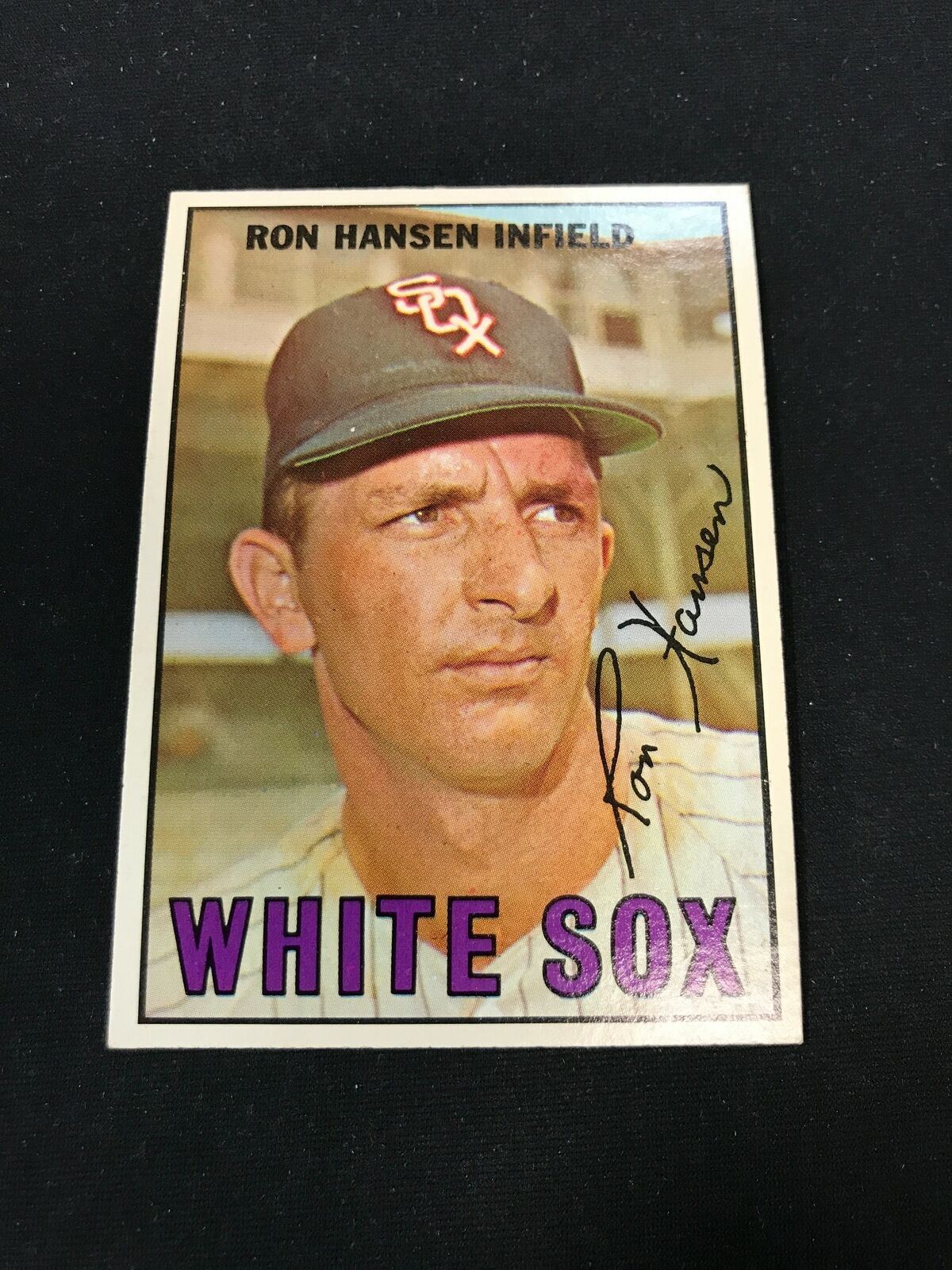 1967 Topps #9 RON HANSEN Chicago White Sox EXMT @QM30 | eBay