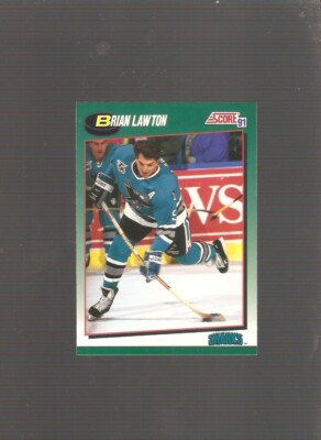 brian lawton 1991 score r &t 50 rookie card lot,new brunswick nj ...