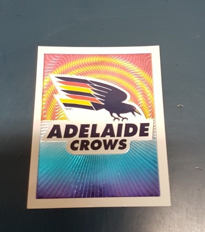 1999 AFL SELECT STICKER FOIL ADELAIDE CROWS LOGO EMBLEM - #11 | eBay ...