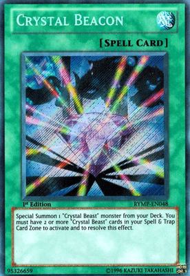 Crystal Beacon 1st X 1 RYMP-EN048 Secret Yugioh | eBay