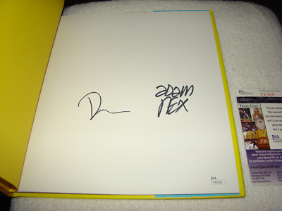Drew Daywalt & Adam Rex Signed 1st ED HB Book Rock Paper Scissors JSA # ...