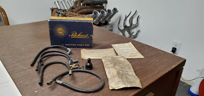 NOS CHEVROLET 1930-1951 PASSENGER GM PLUG WIRE SET IN PACKARD BOX | eBay