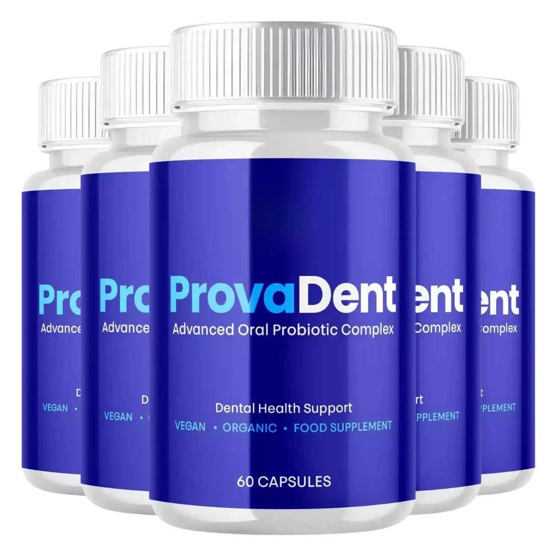 (5 Pack) ProvaDent Oral Probiotic Support Healthy Teeth and Gums (300 ...