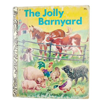 1950 The Jolly Barnyard Annie North Bedford Hardback Vintage Little ...