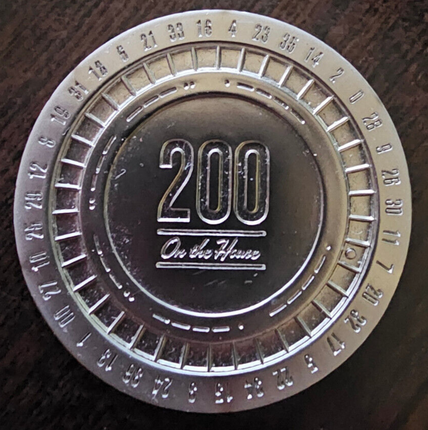 Lucky 38 Platinum Poker Chip from Fallout New Vegas Collector's Edition ...