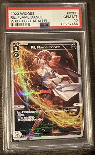 Wixoss Ril, Flame Dance WXDi-P08-Parallel #028P PSA 10 Gem Mint | eBay