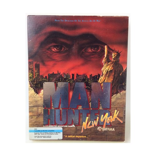 Sierra Computer Game Manhunter New York VG+/EX | eBay