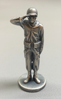 Limited Edition Saluting Soldier 999 Fine Silver Figure - Maximum ...