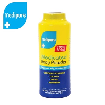 Medipure Medicated Body Powder 200g Soothing Treatment for Itchy ...