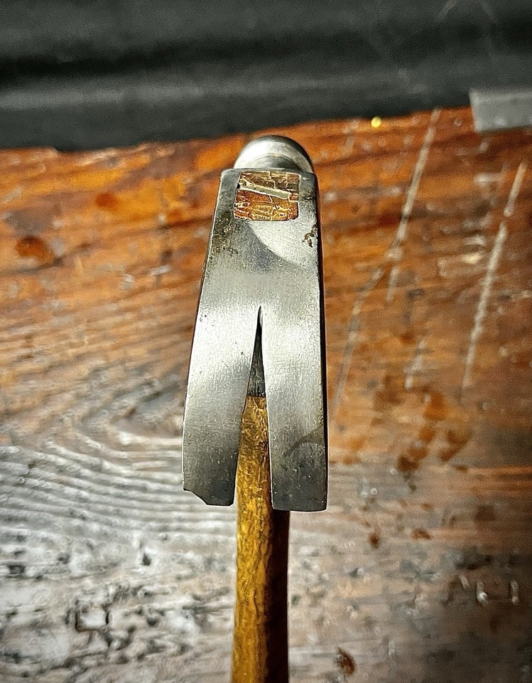 Rare Vintage Tool 1920s Winchester Curved Claw Hammer W/ OG Marbled ...