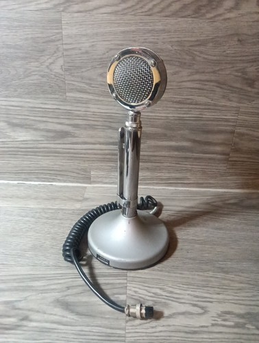 VINTAGE Astatic D-104 Base Station Microphone T-UG8 Stand CB Ham Radio ...