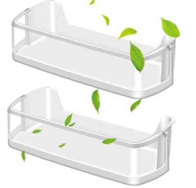 2 Pack DA97-08348A Refrigerator Door Shelf Bin for Samsung US | eBay