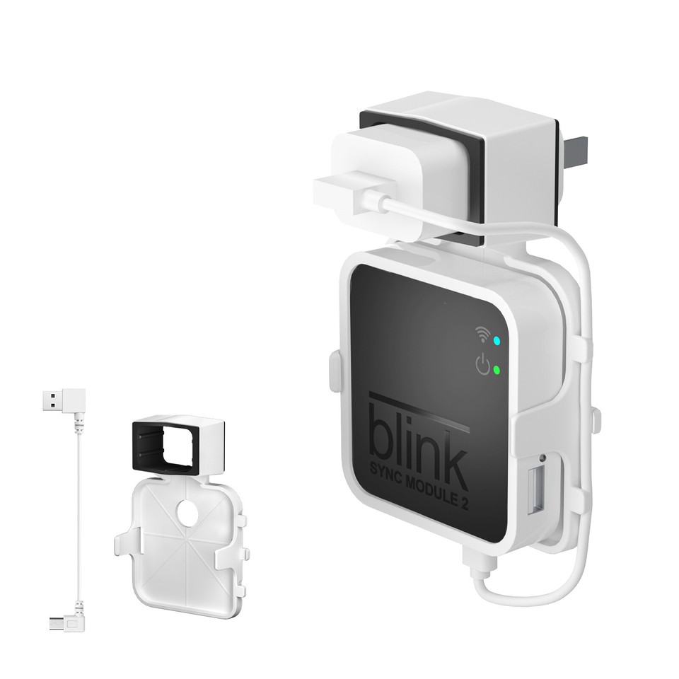 Outlet Wall Mount Hanger Holder Stand for Blink Sync Module 2 White | eBay